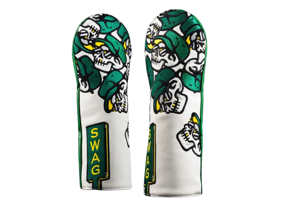 Swag Golf's "Falling Skeleton Caddie" Fairway Cover – Tour Putters