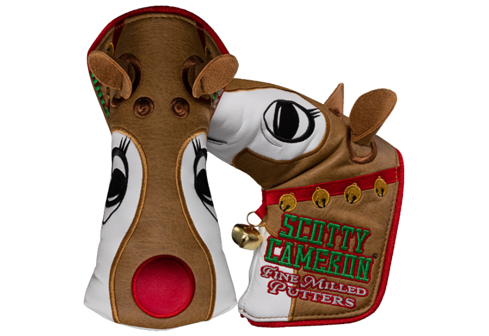 Scotty Cameron Holiday Rudolph 2022 Member Only Putter Head Cover ...